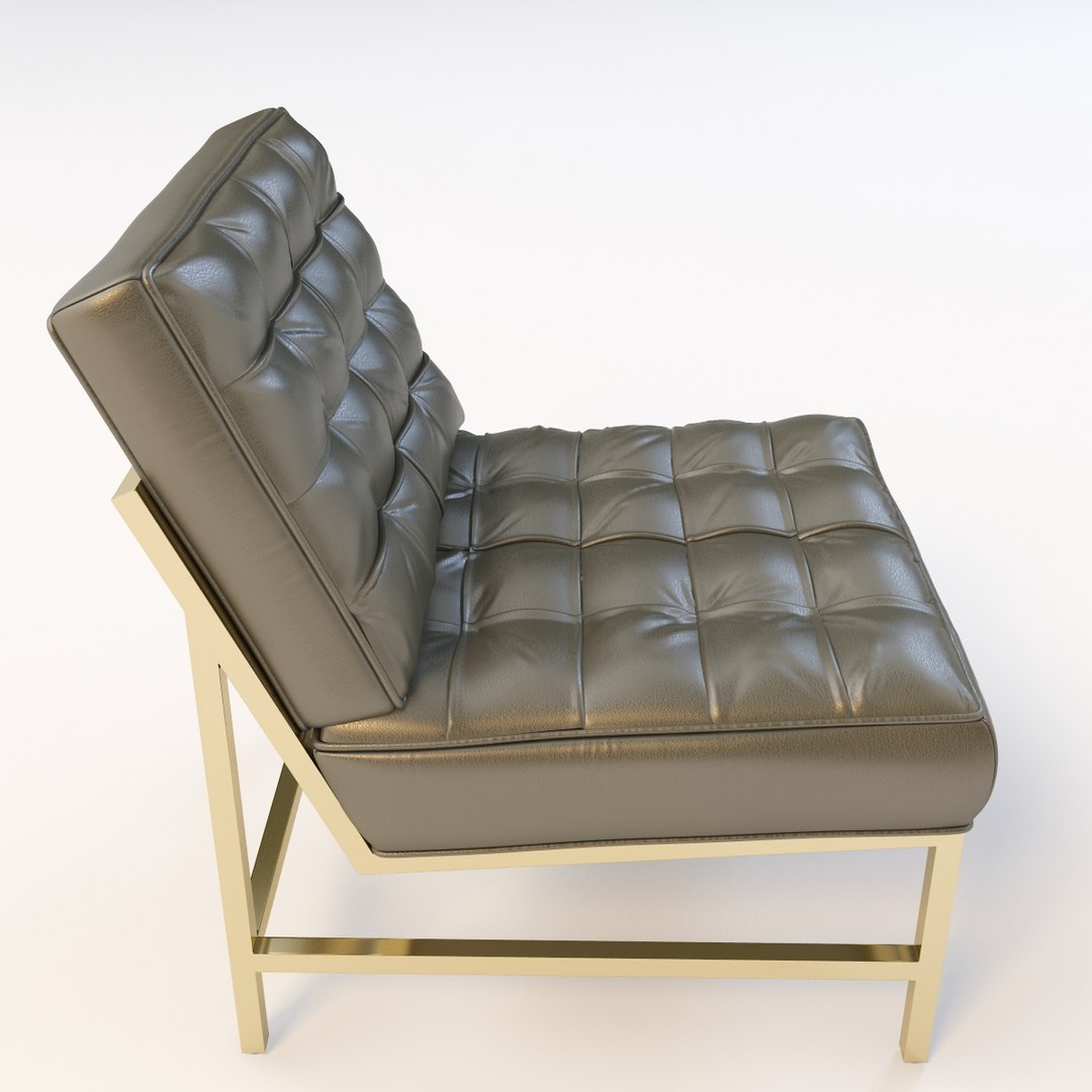 3d Model Major Chair Century