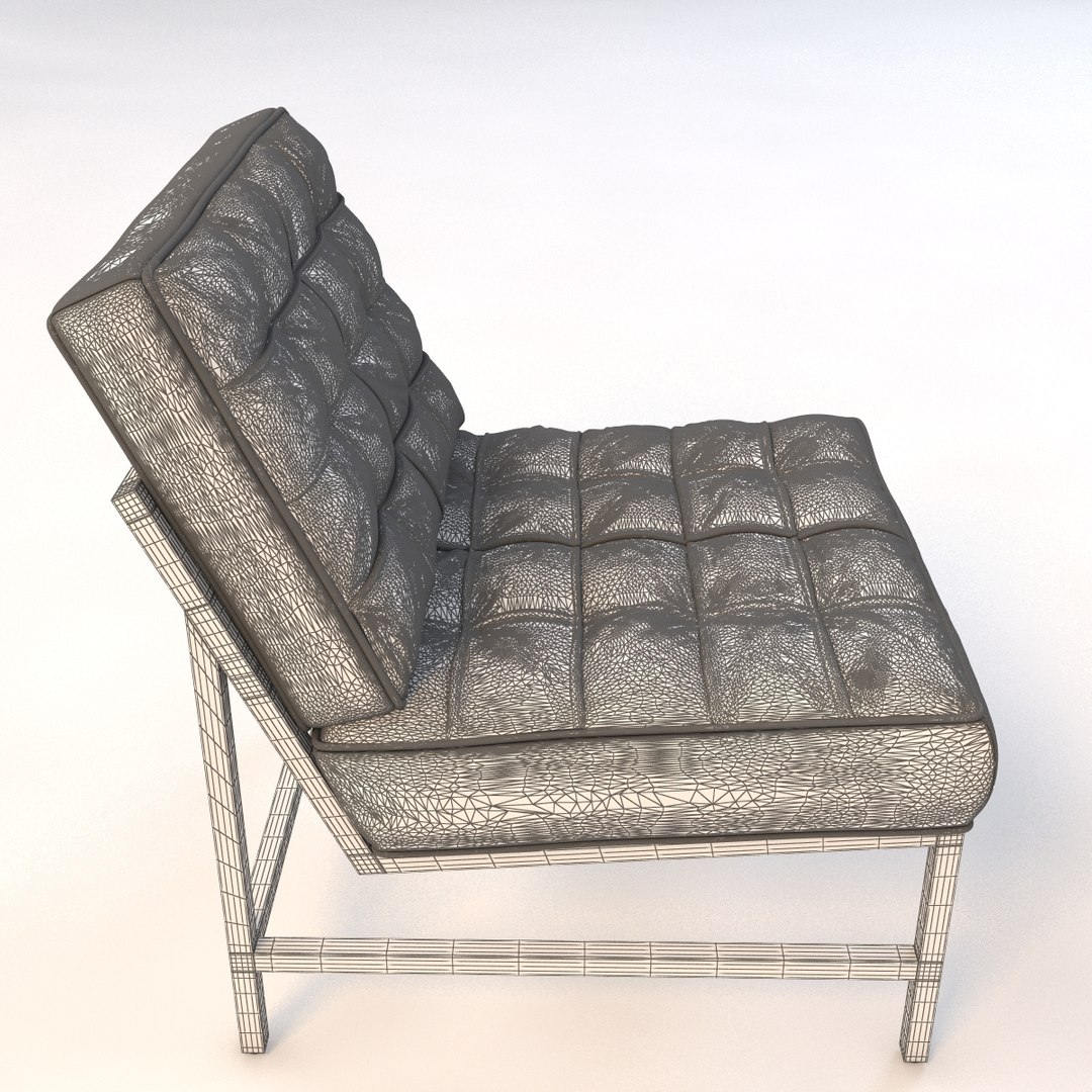 3d Model Major Chair Century