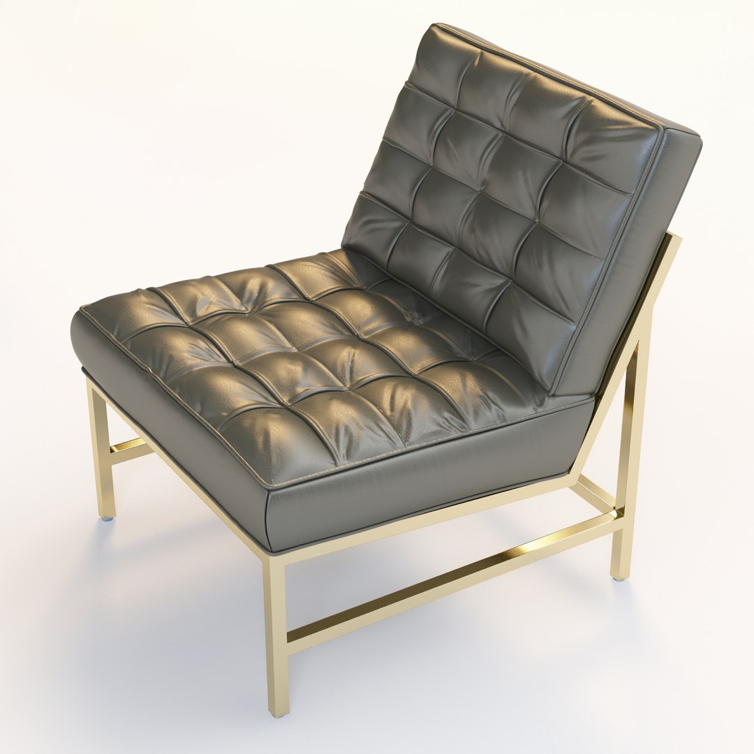 3d Model Major Chair Century