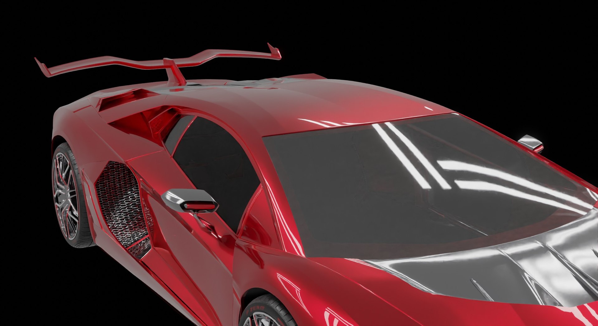 Lamborghini Aventador 3D Model - TurboSquid 2233552