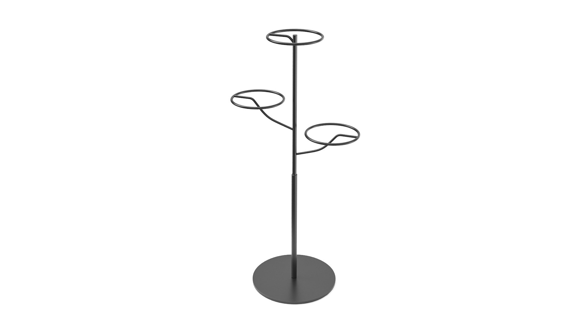 3D Baseball Cap Tree Holder Model - TurboSquid 2407072
