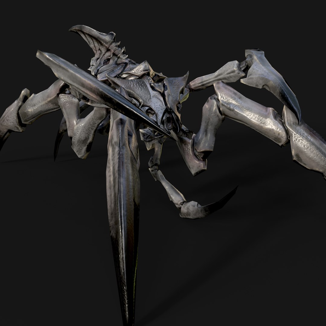 Arachnid Monster Model - TurboSquid 1858440