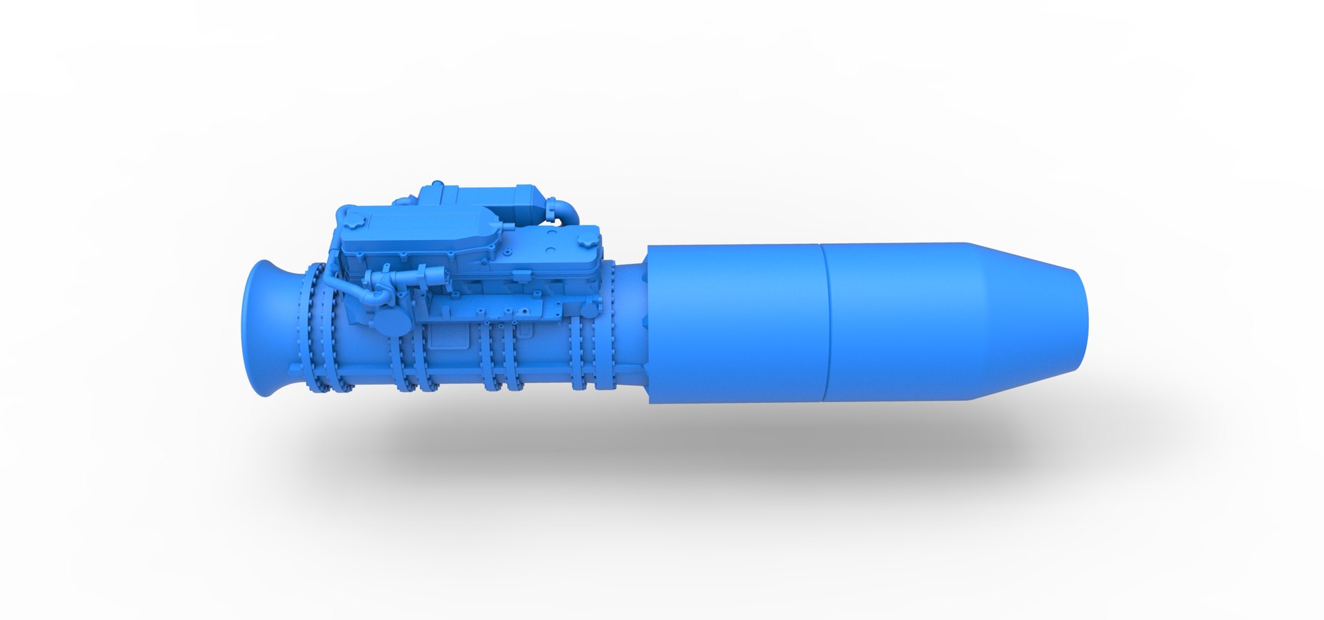 Diecast Jet Engine 8 Scale 1 To 25 3D - TurboSquid 2253942