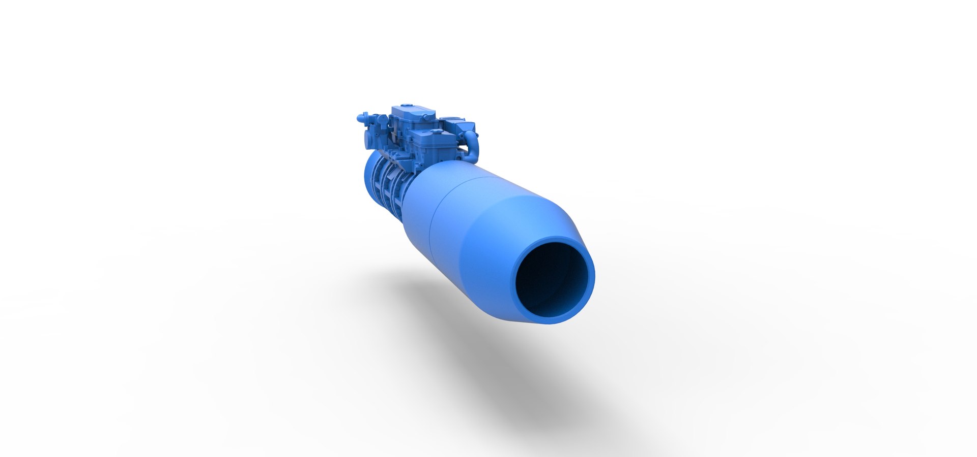 Diecast Jet Engine 8 Scale 1 To 25 3D - TurboSquid 2253942