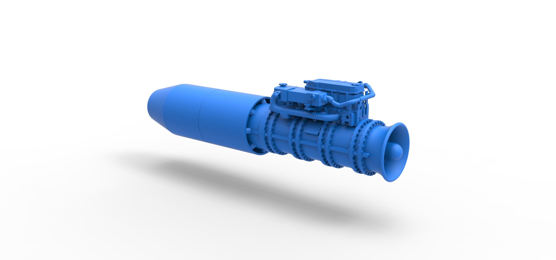 Diecast Jet Engine 8 Scale 1 To 25 3D - TurboSquid 2253942