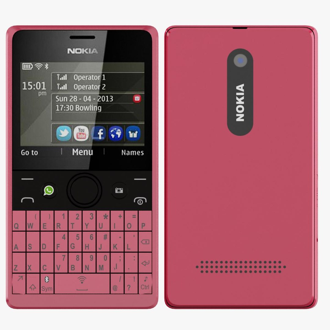 nokia 210 3d model