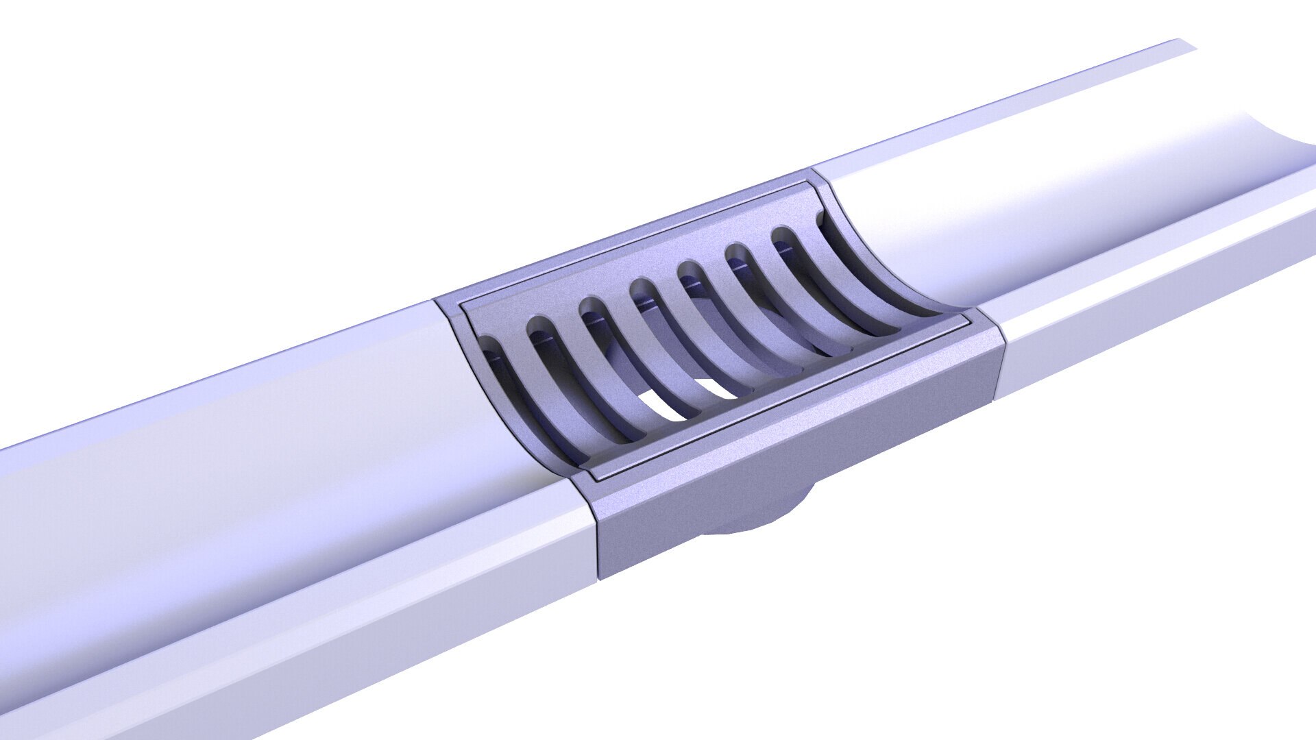 Concrete Saucer Drain Roadside Trough Channel 10 3D Model - TurboSquid ...