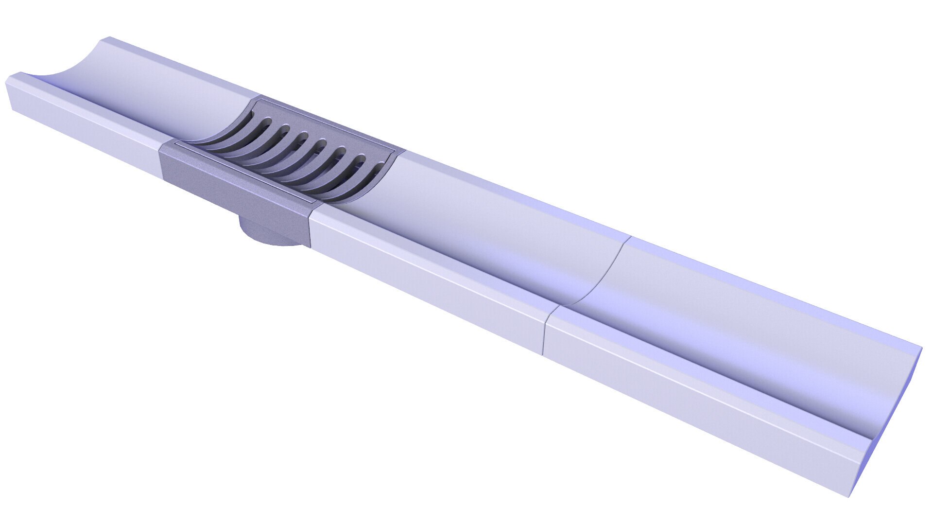 Concrete Saucer Drain Roadside Trough Channel 10 3D Model - TurboSquid ...