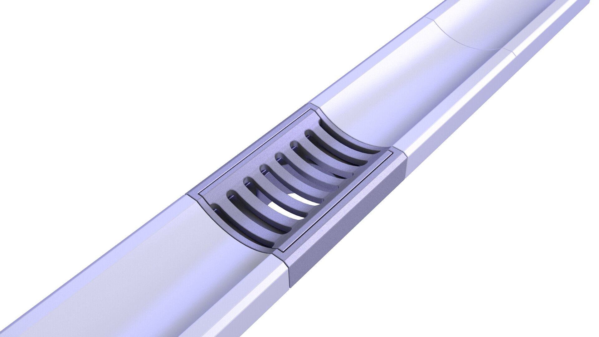 Concrete Saucer Drain Roadside Trough Channel 10 3D Model - TurboSquid ...