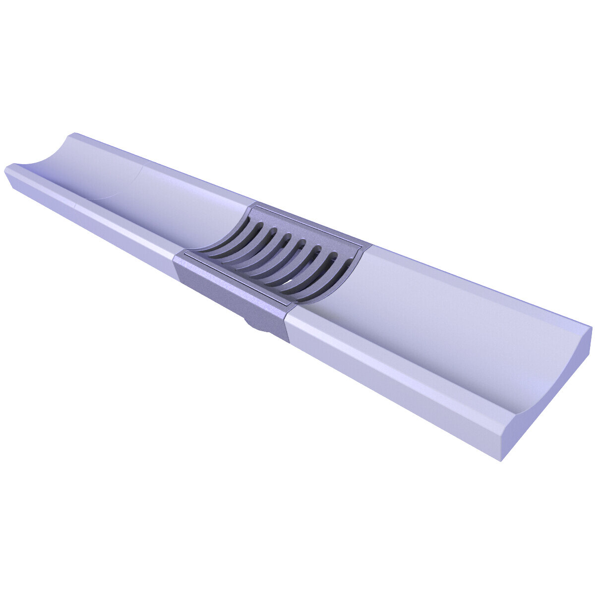 modelo 3d Concrete Saucer Drain Roadside Trough Channel 10 - TurboSquid ...