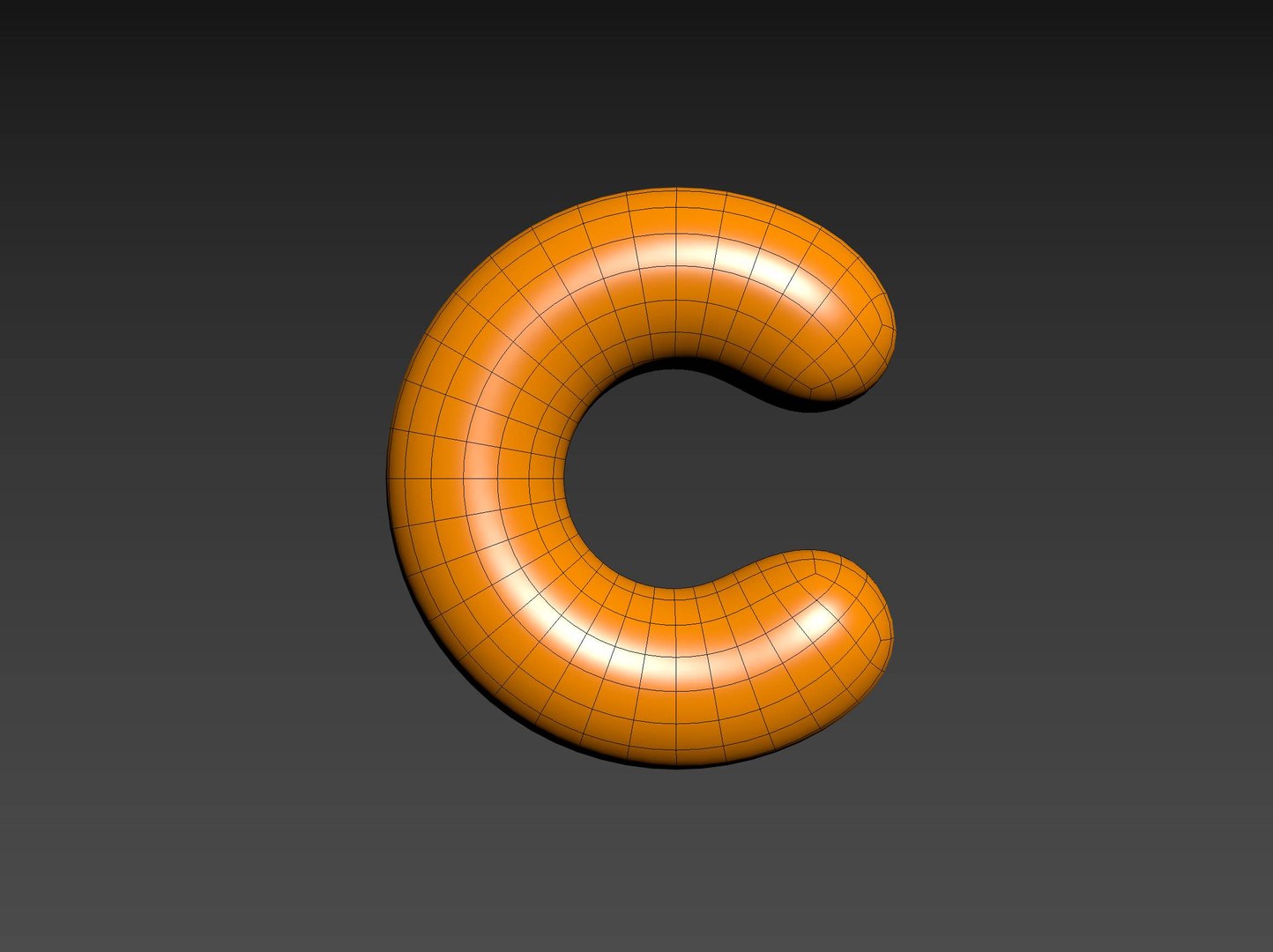 3D C Alphabet Model - TurboSquid 2302201