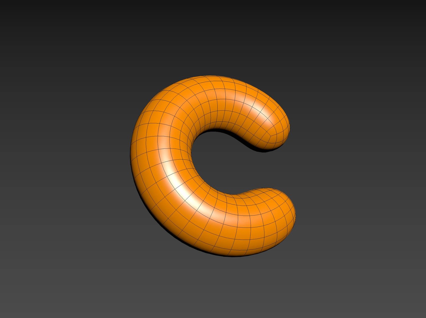 3D C Alphabet Model - TurboSquid 2302201