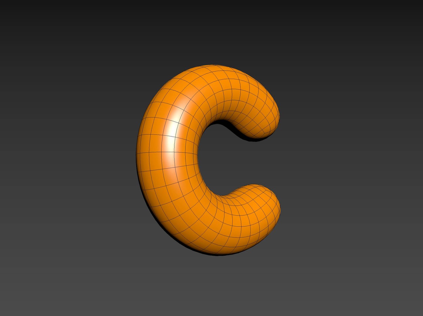 3D C Alphabet Model - TurboSquid 2302201