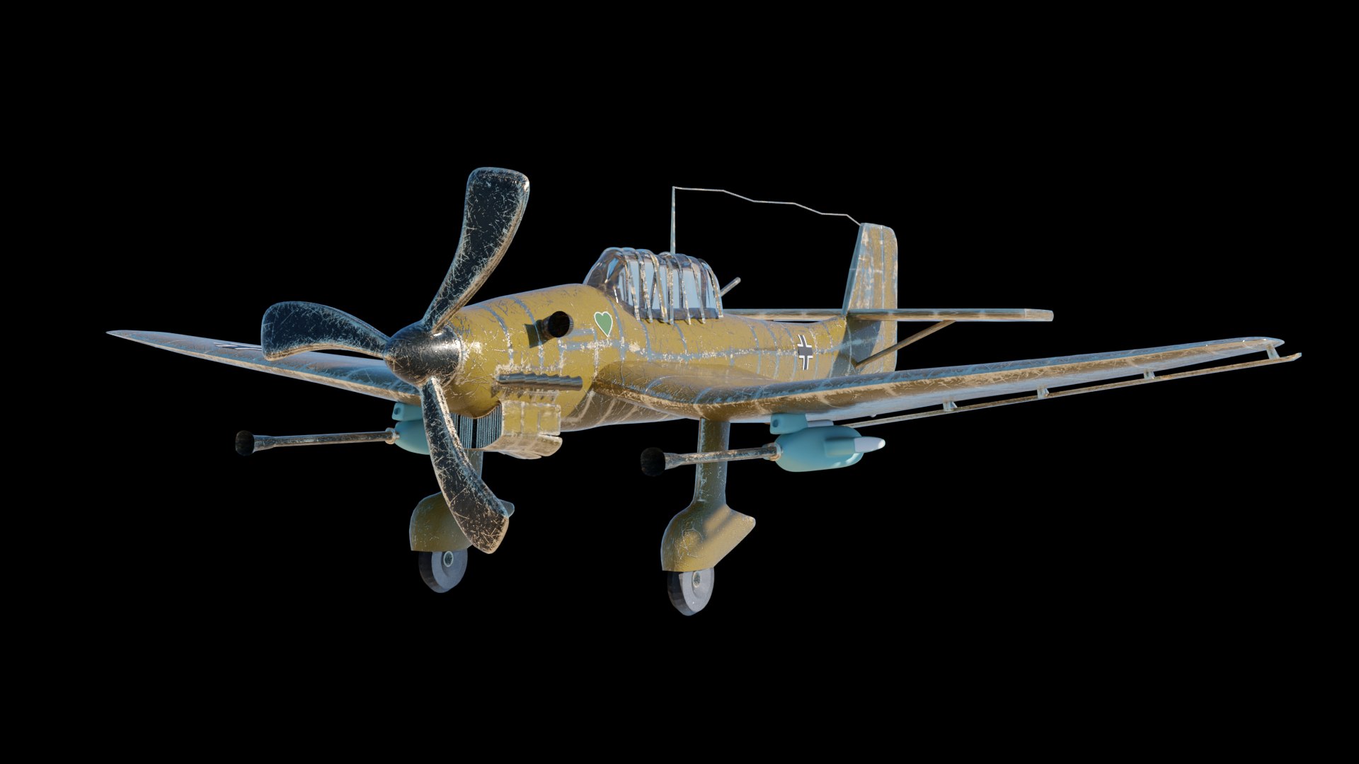 3D Ju 87 G Stuka Model - TurboSquid 2221600