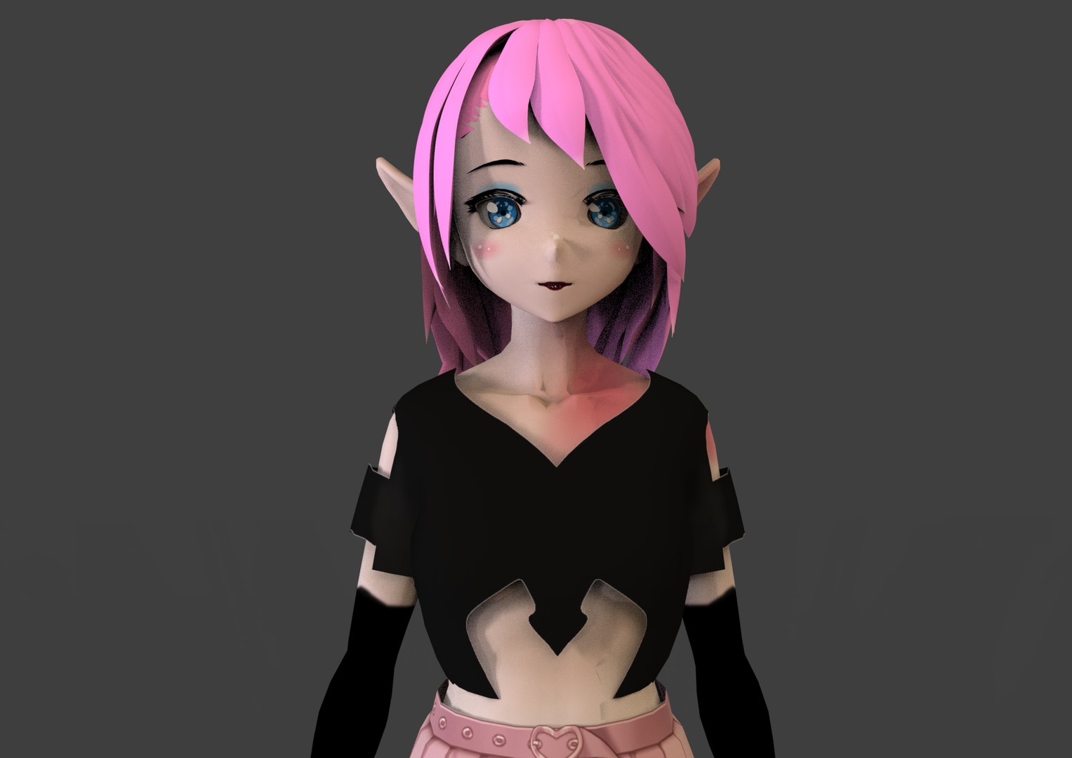 jogo pronto Low Poly Anime Character Girl 35 Modelo 3D - TurboSquid 1804701