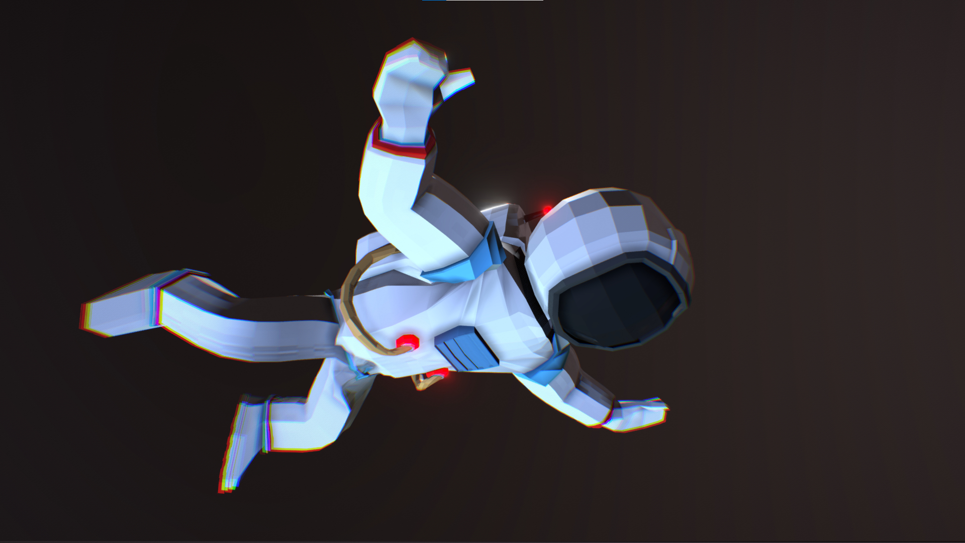 3D model Low-Poly Astronaut - TurboSquid 1882865