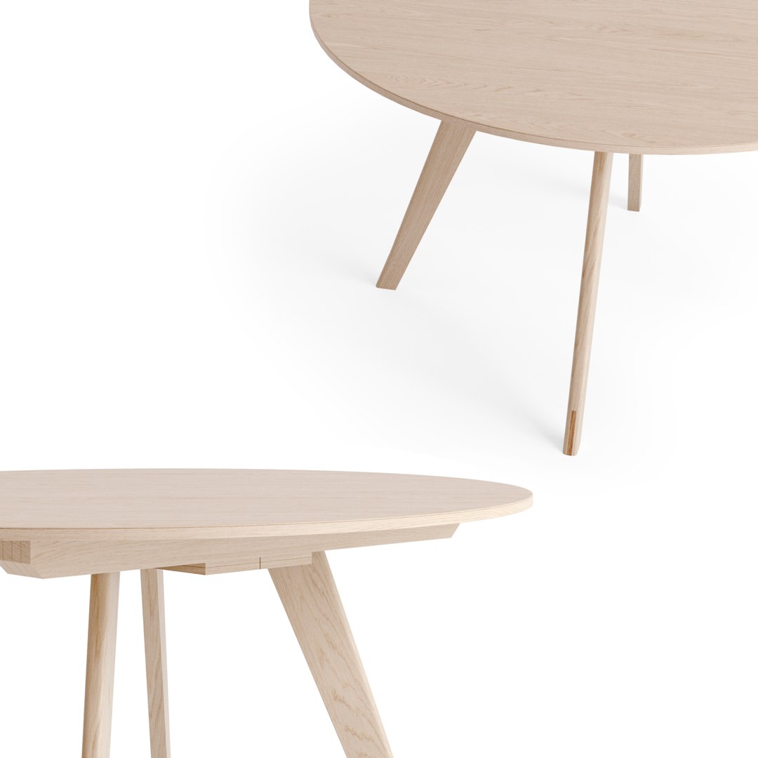 Bolia Dining Table New Mood2 3D model - TurboSquid 2129126