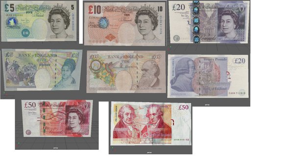 free bank note 3d model