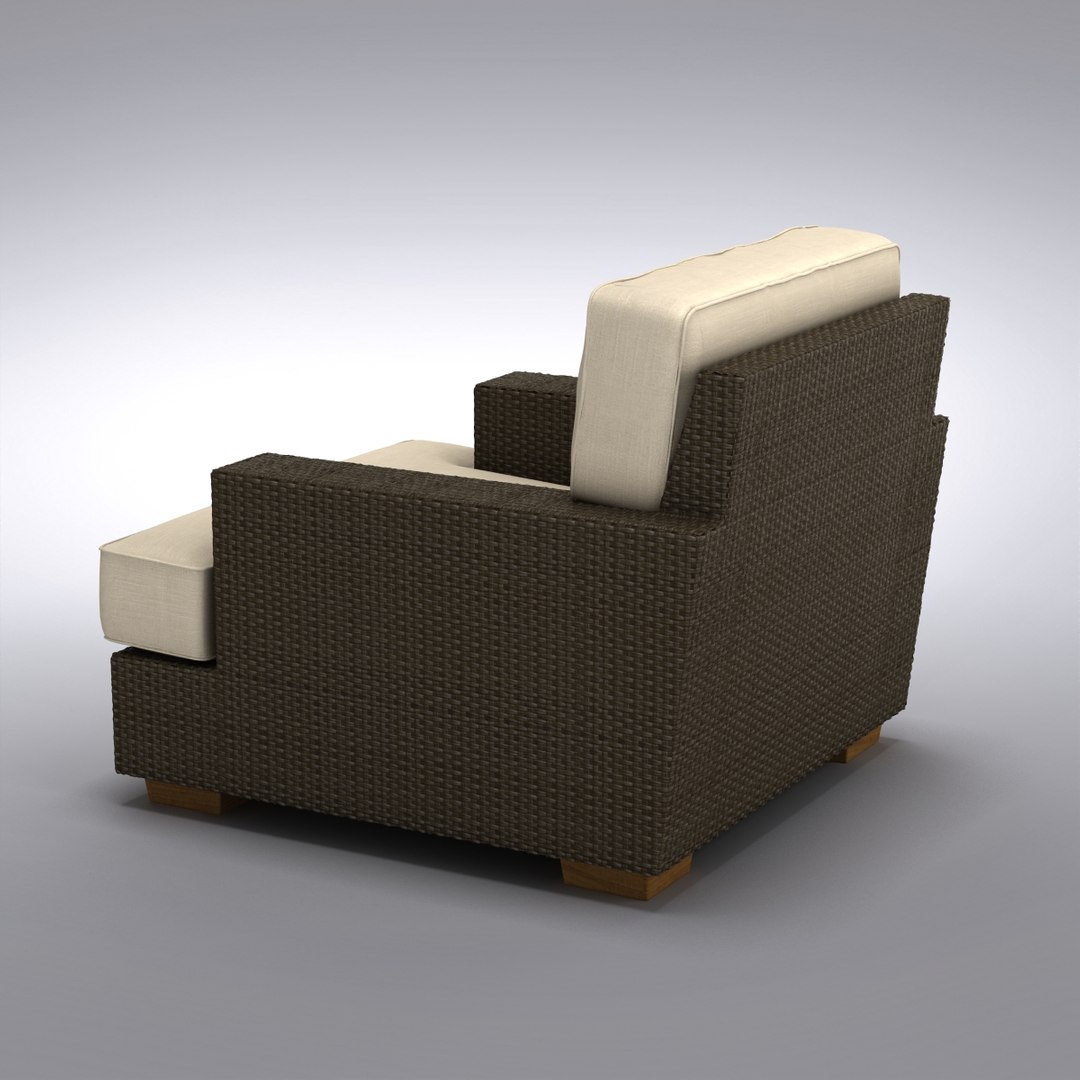 3d Model Restoration Hardware - Del