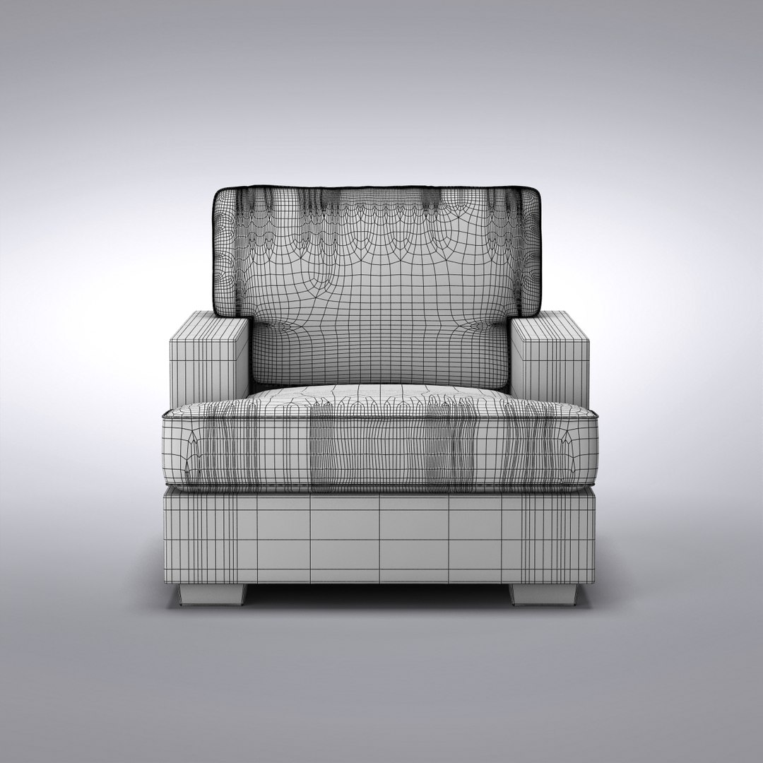 3d Model Restoration Hardware - Del