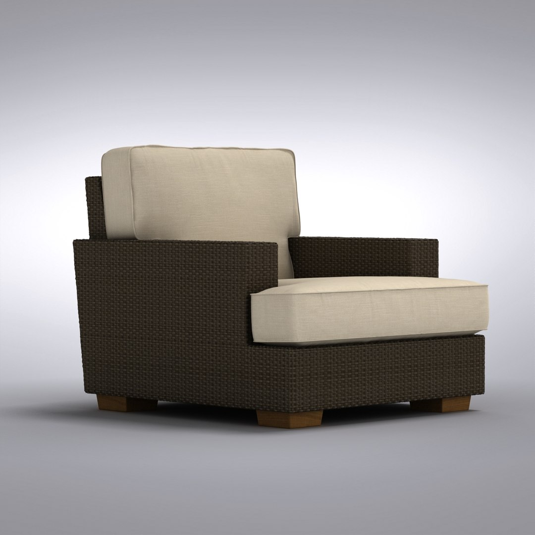 3d Model Restoration Hardware - Del