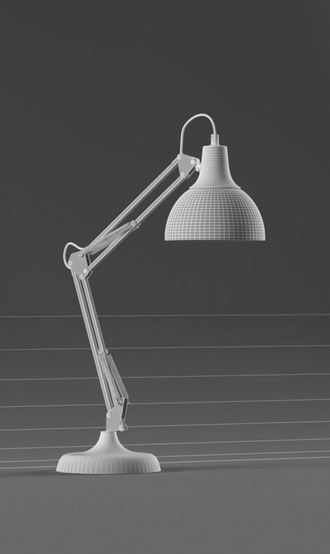 3d Model Of Lamp