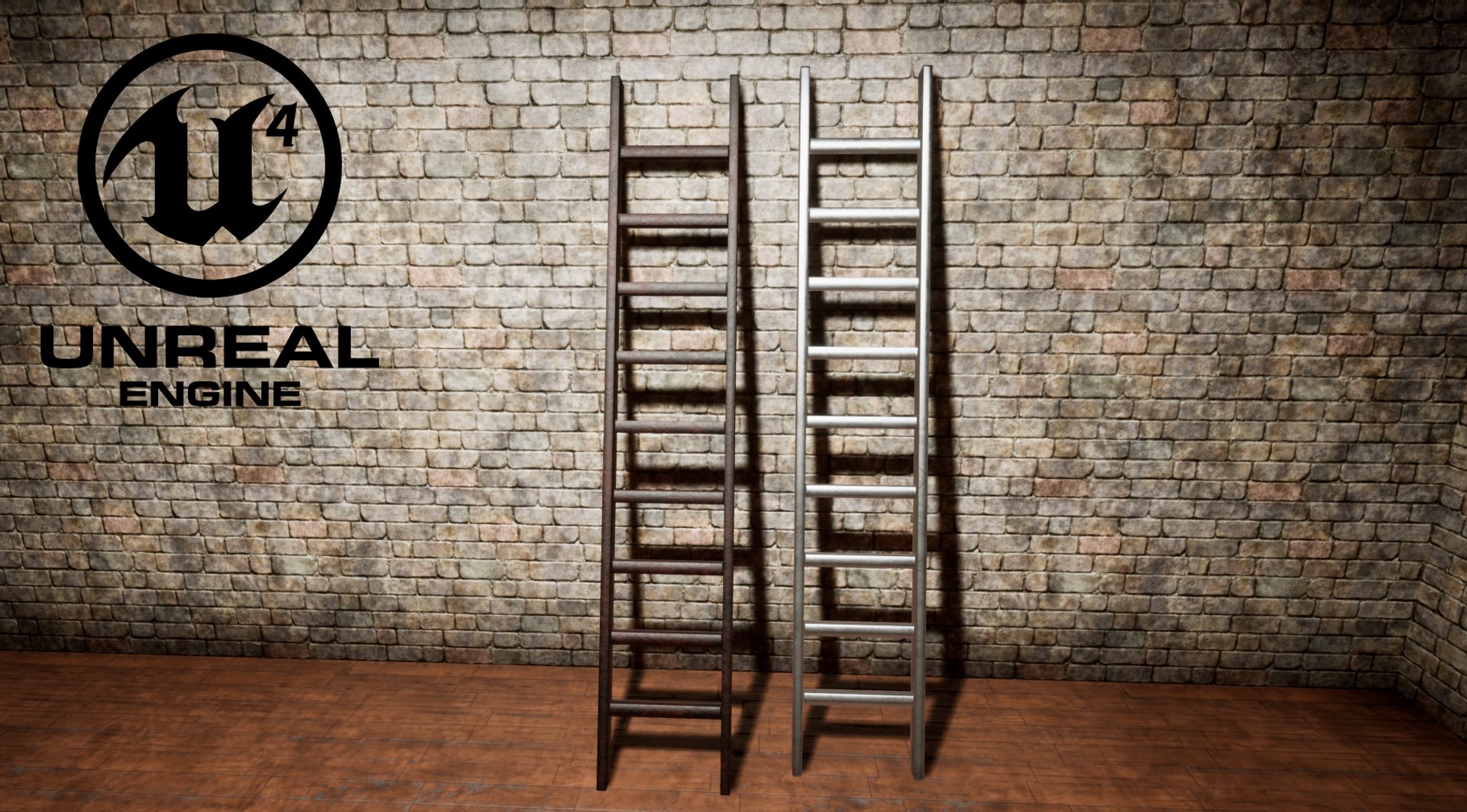 Steel Ladder 3D Model - TurboSquid 1845497