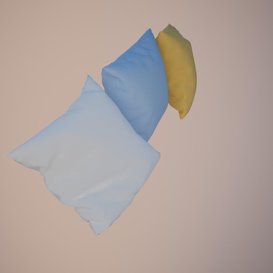 3d model pillows 7