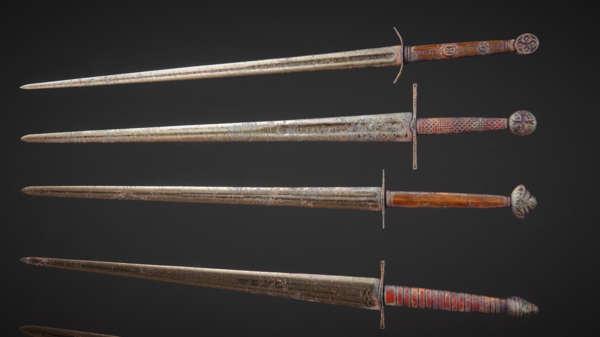 Sword 01 3d Model