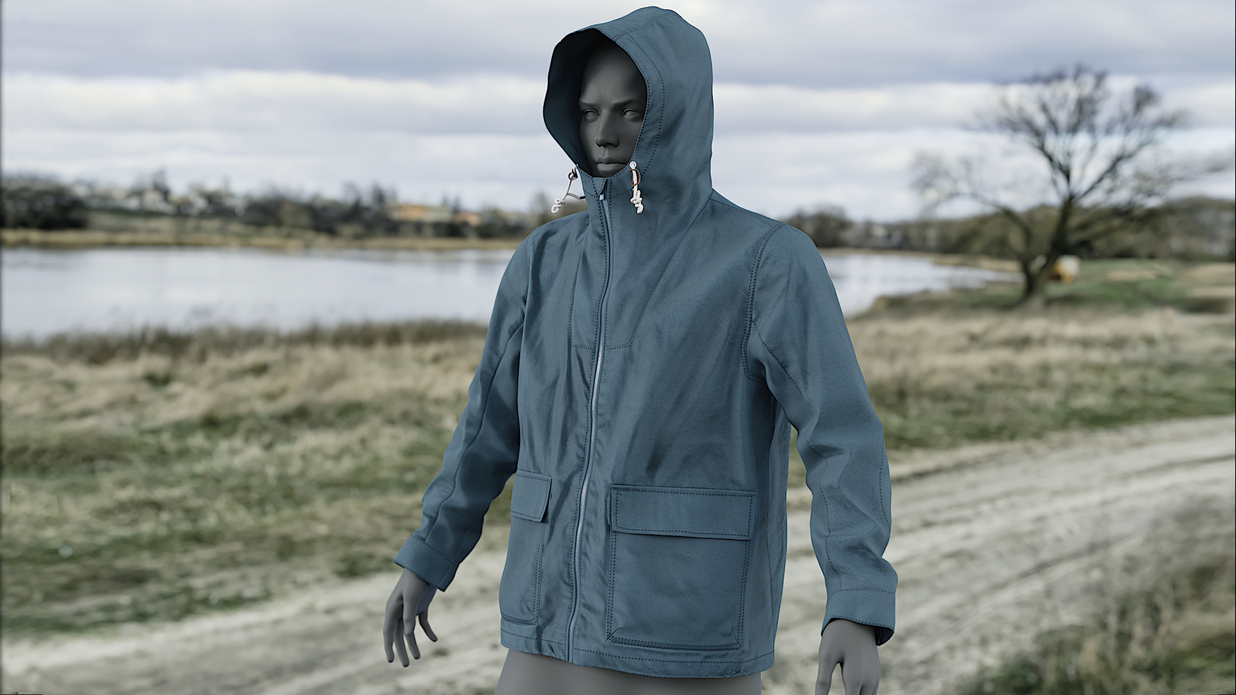 3D realistic jackets 1 coat model - TurboSquid 1651476