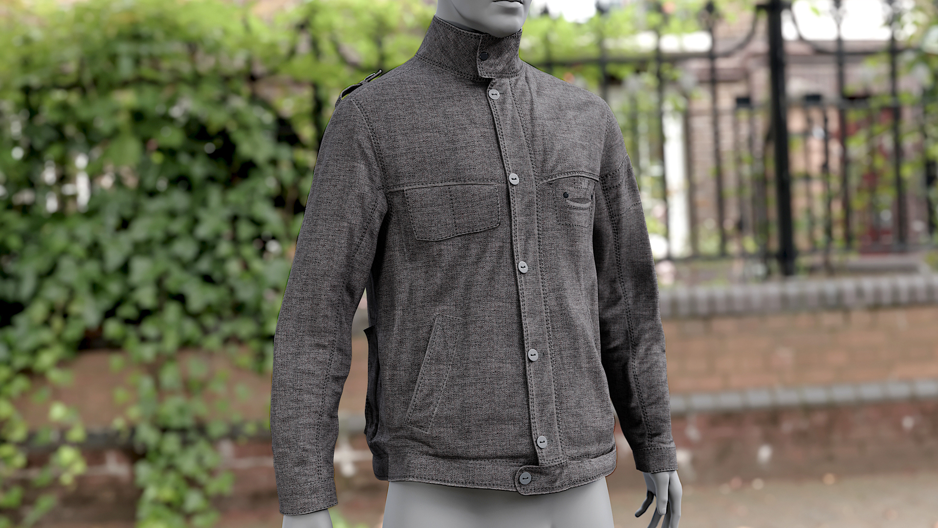 3D realistic jackets 1 coat model - TurboSquid 1651476