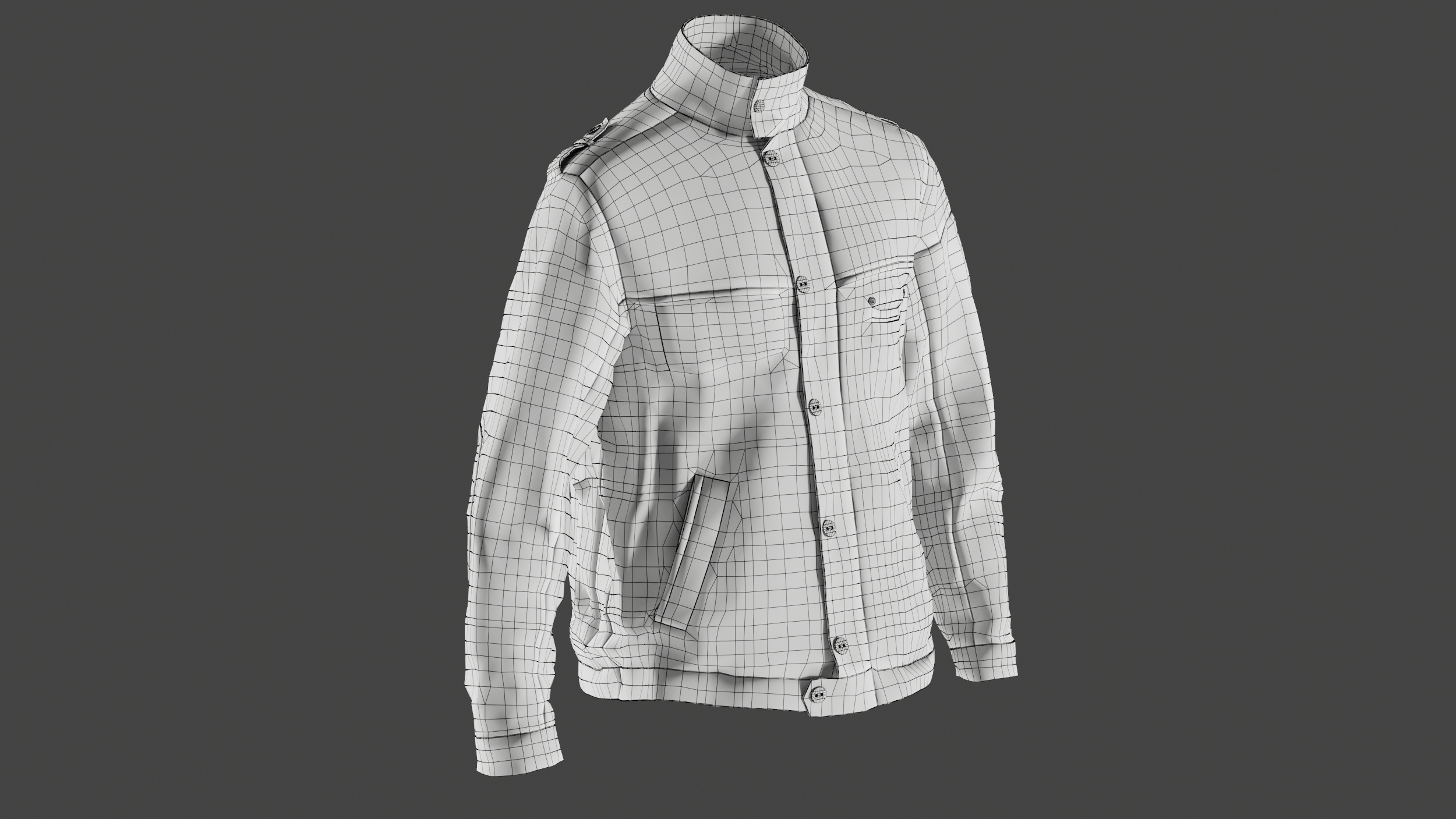 3D realistic jackets 1 coat model - TurboSquid 1651476