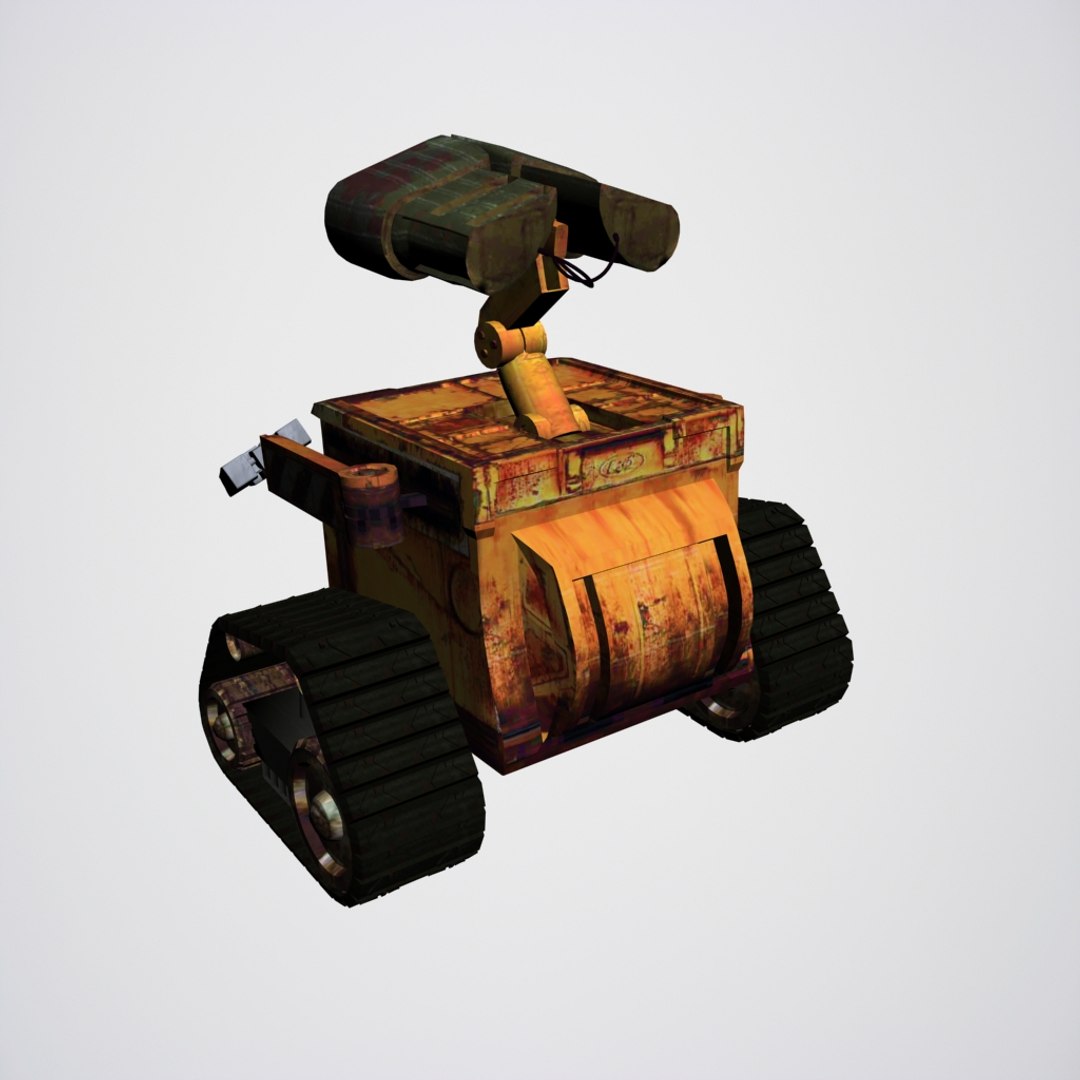 3dsmax Wall-e