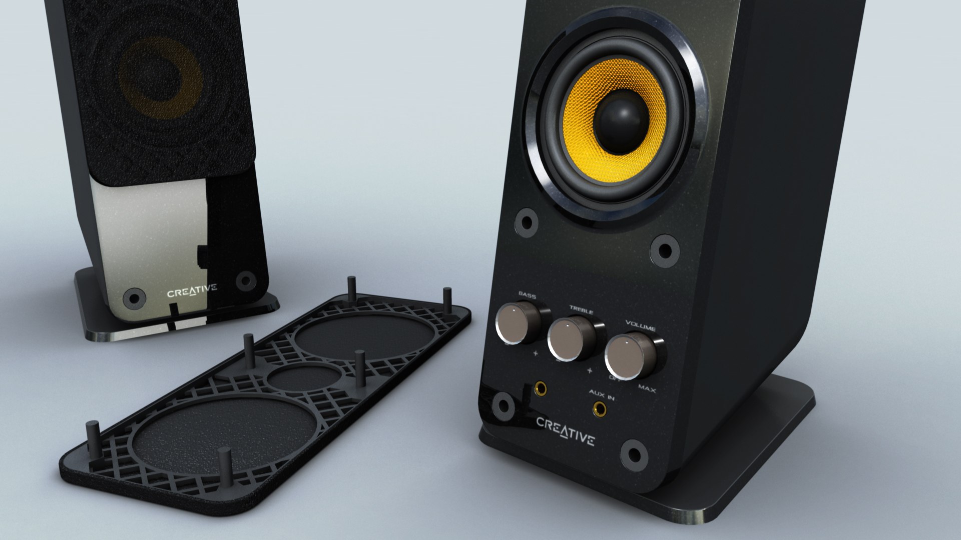 Creative T40 3d Model