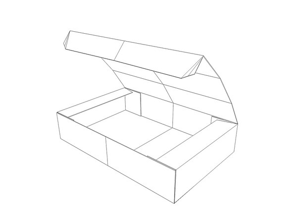 paper box 3d model