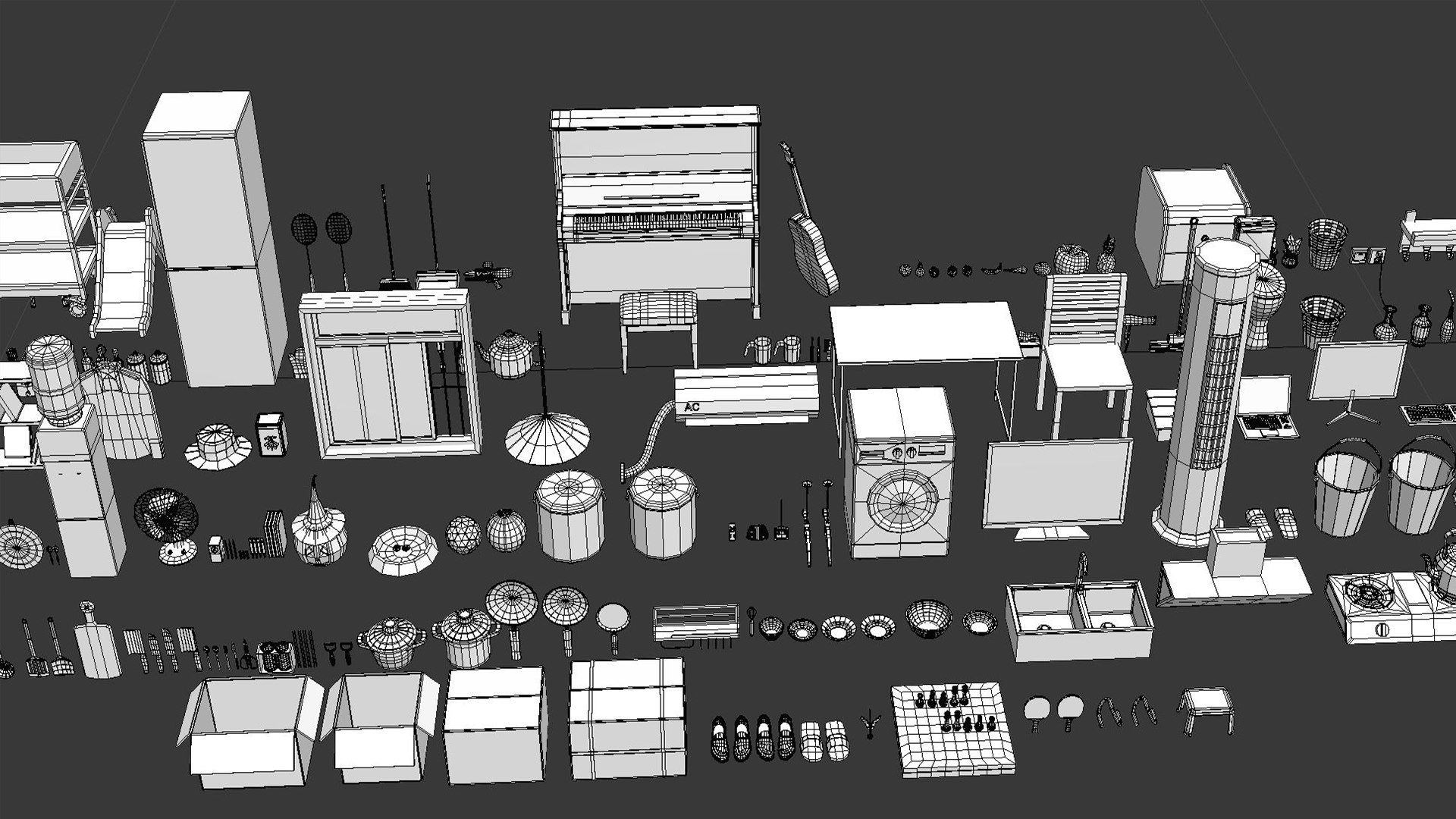 3D Model Low Poly Props - TurboSquid 1739594