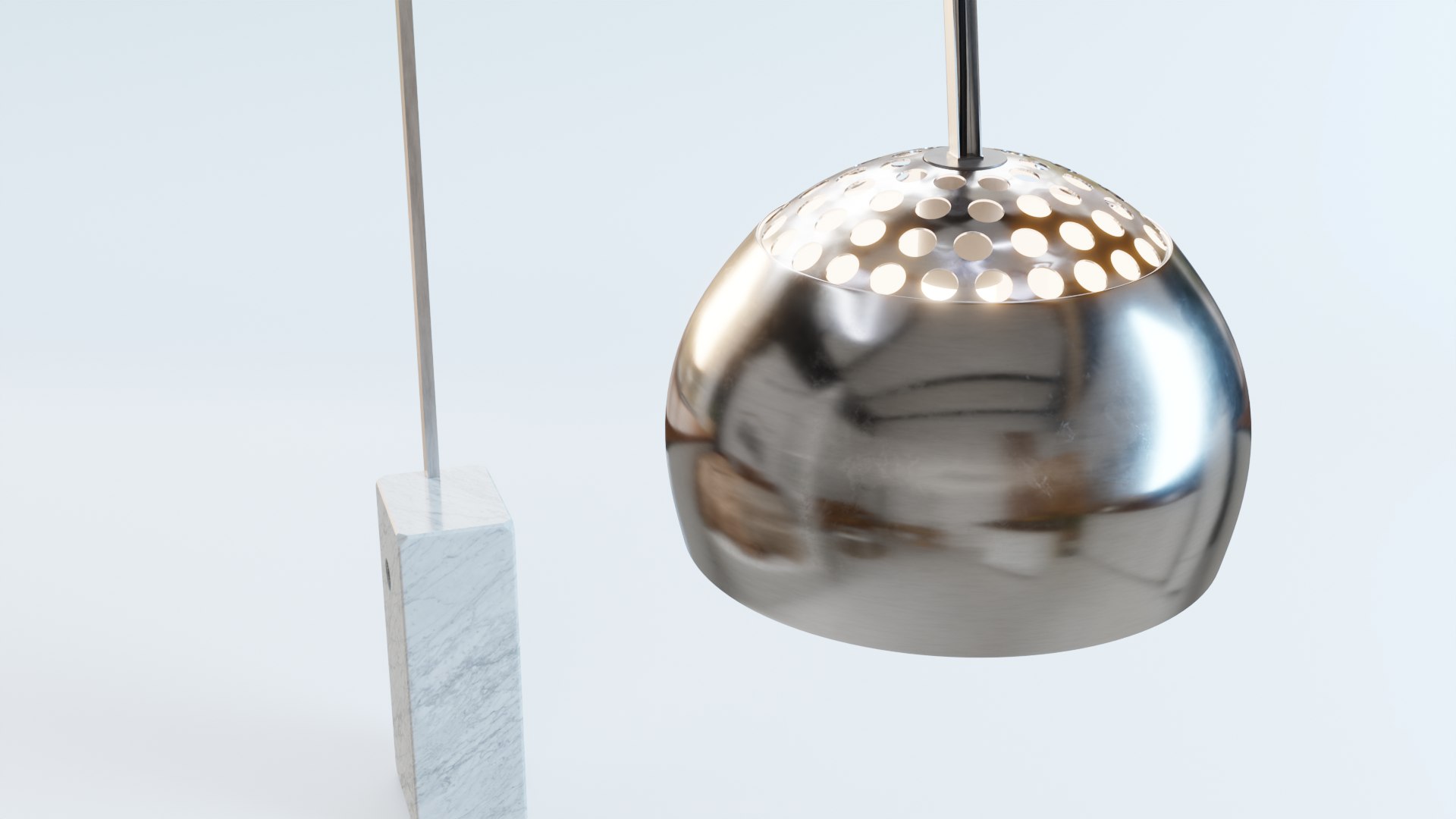 3D Arco Floor Lamp - TurboSquid 2161541