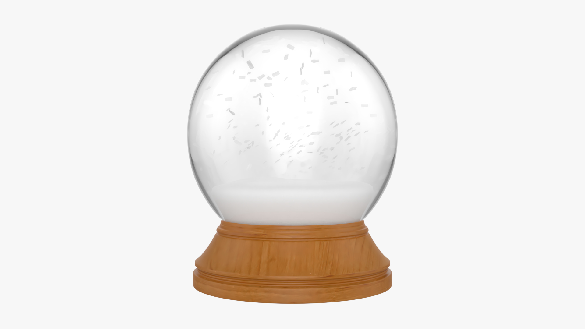 3D snow globe model - TurboSquid 1659760