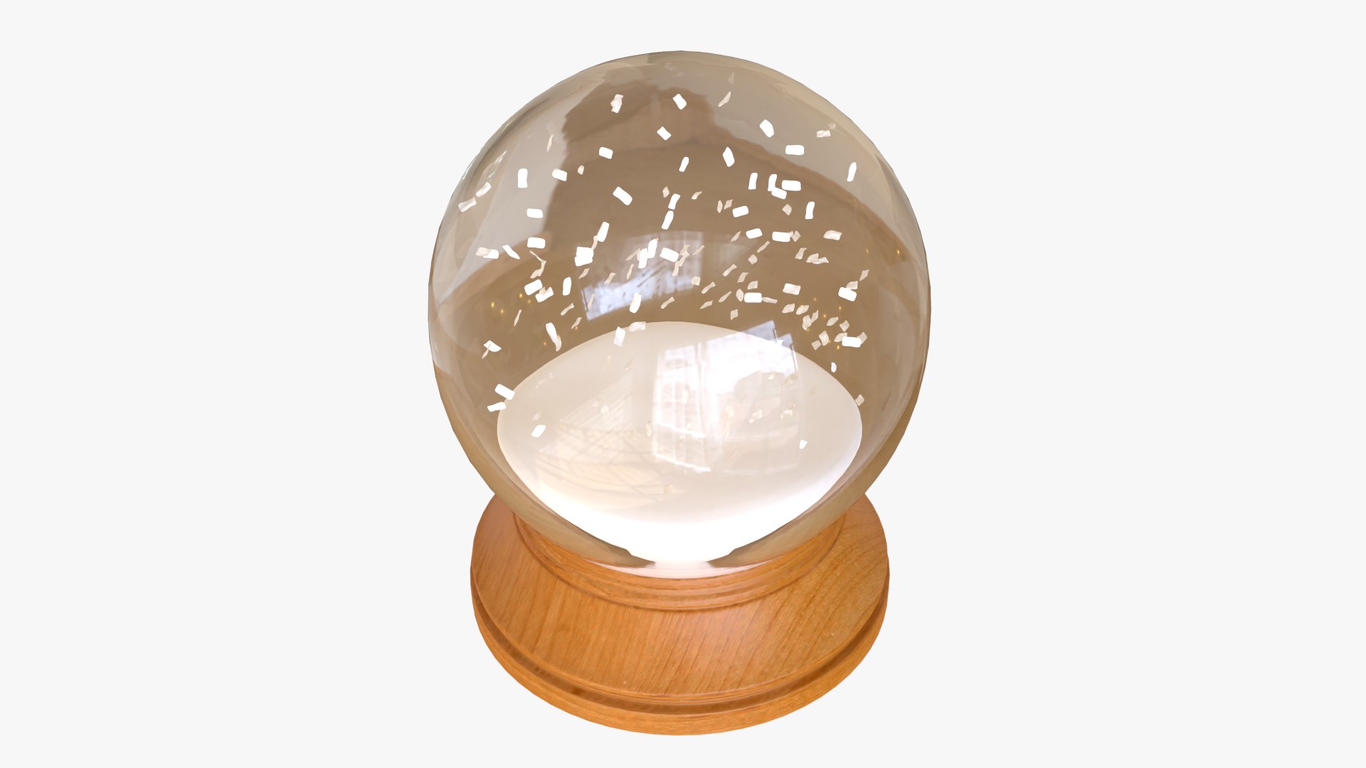 3D snow globe model - TurboSquid 1659760
