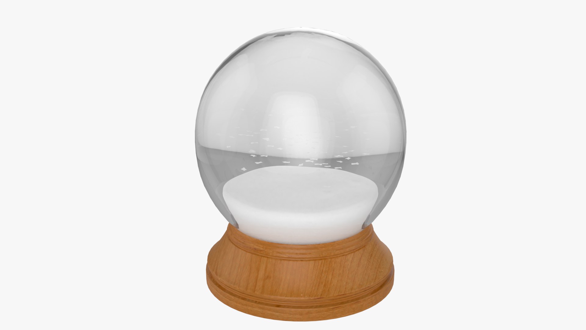 3D snow globe model - TurboSquid 1659760