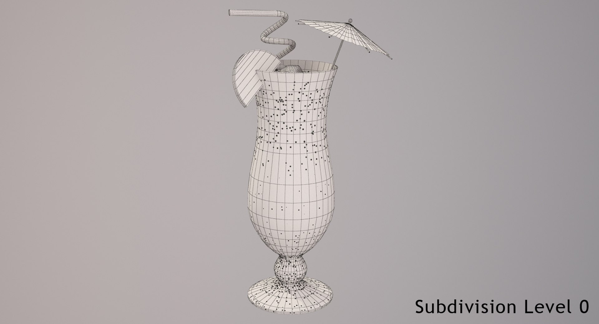 Orange Cocktail 3D Model - TurboSquid 1203166