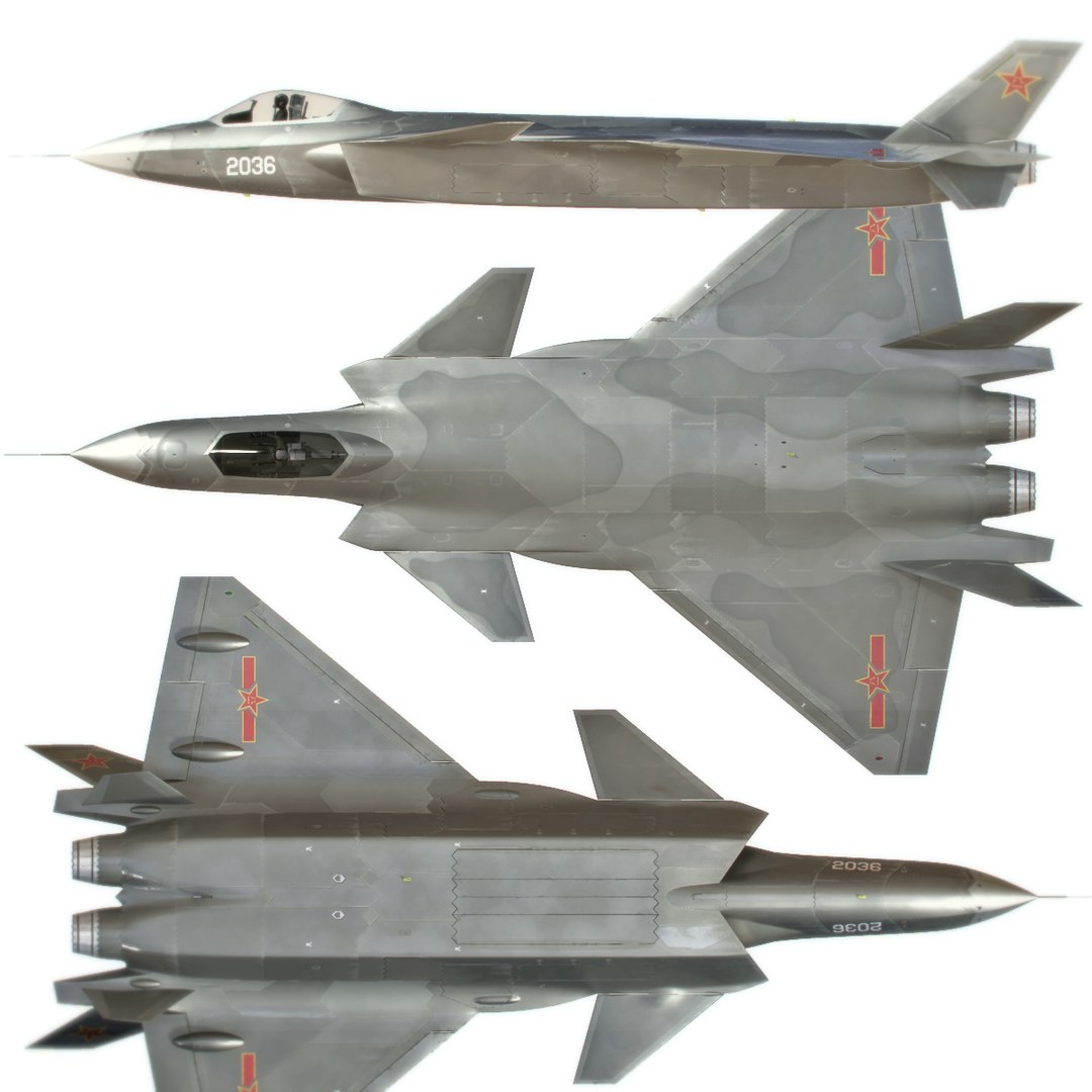 3d chengdu j-20