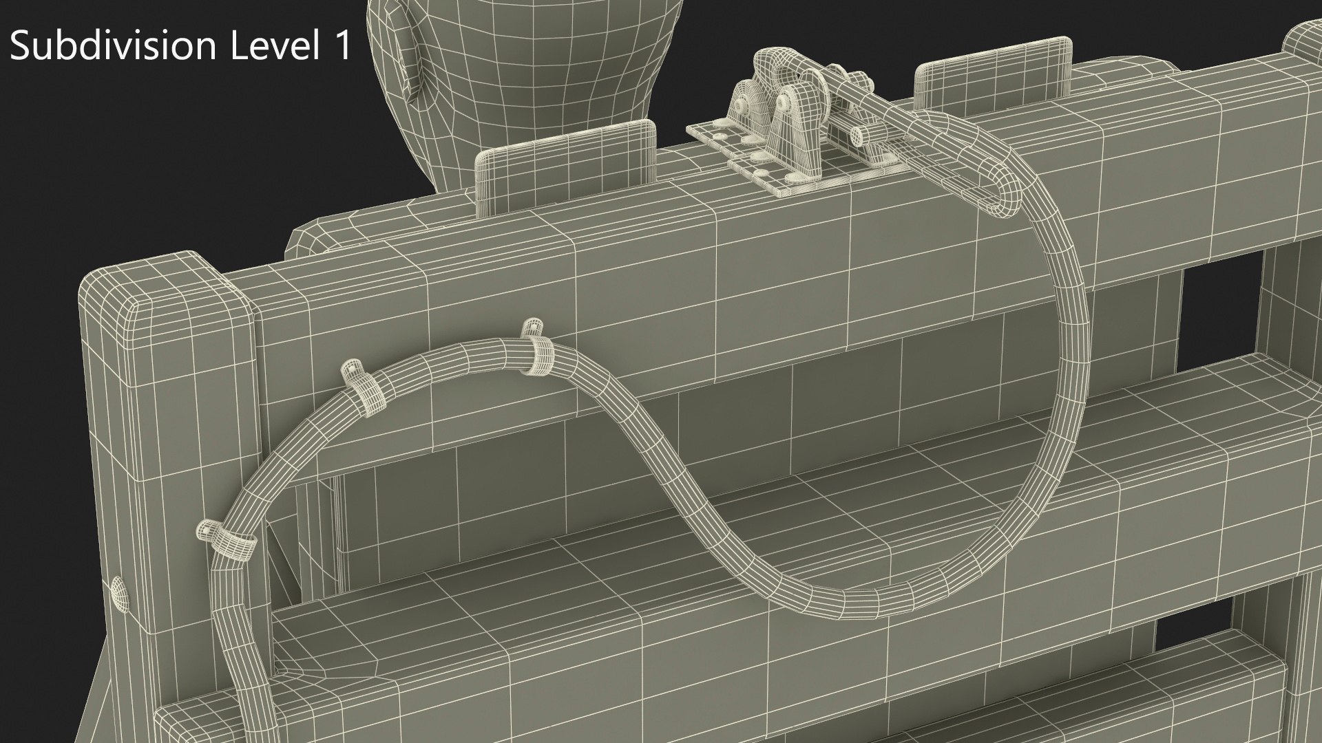 3D Inmate On Electric Chair Model - TurboSquid 2374912