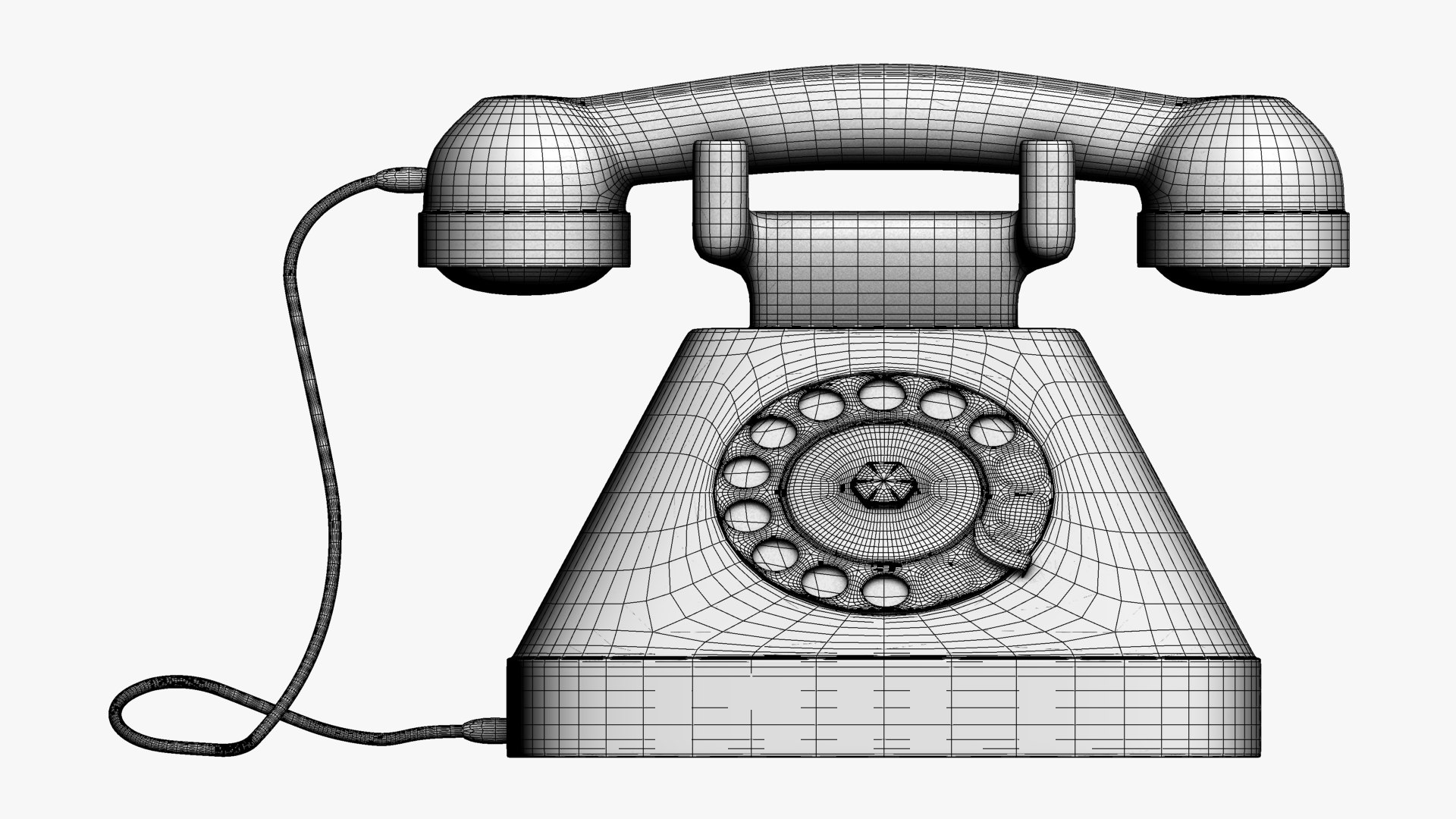 3D Telephone Phone - TurboSquid 1671795