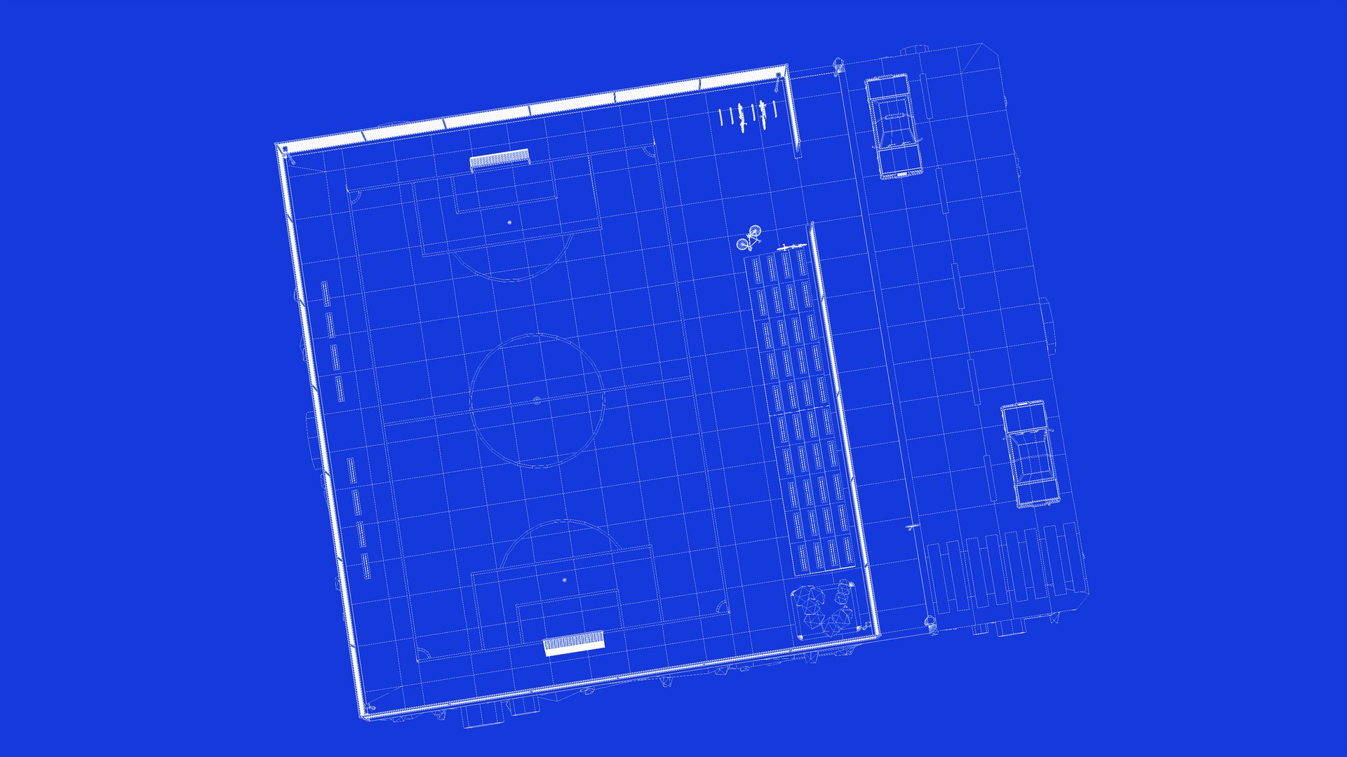 Football Soccer Field Low Poly 3d Model Model - TurboSquid 1882496