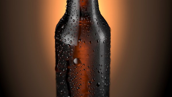 Beer Drops Droplets Condensate Displace model - TurboSquid 1891604