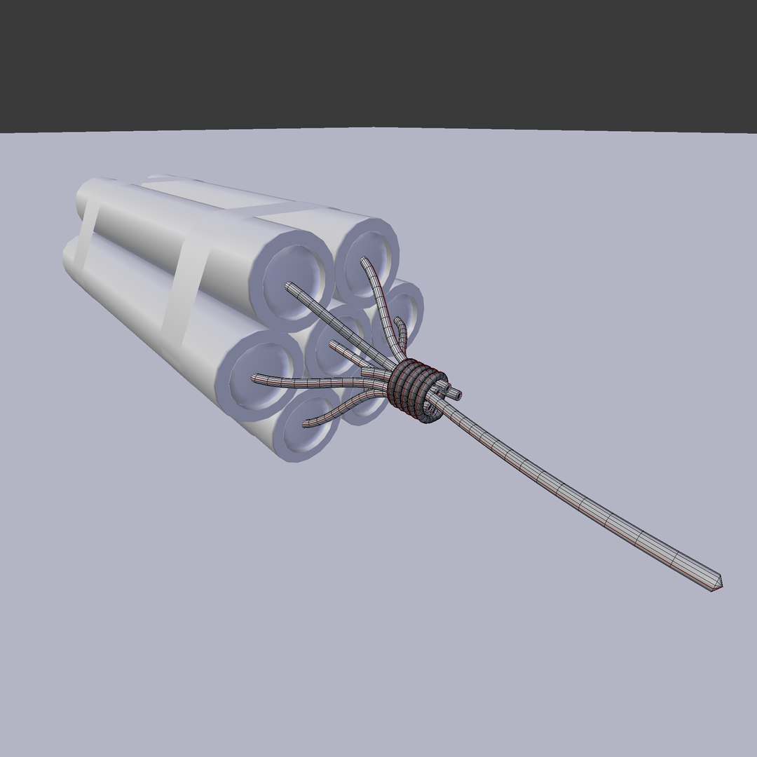 Dynamite 3D Model - TurboSquid 1352676