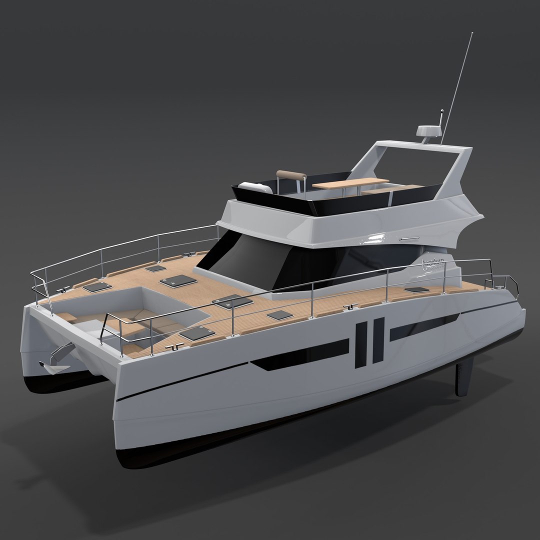 3D Aventura 35 MY Powercat Model - TurboSquid 2121866