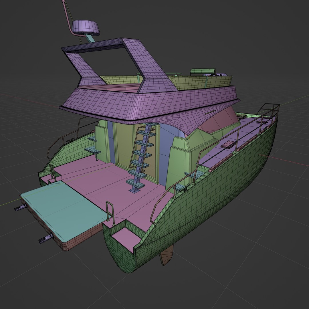 3D Aventura 35 MY Powercat Model - TurboSquid 2121866