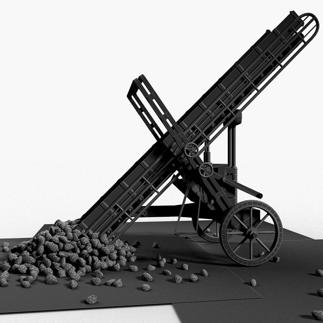 3d Machine Coal Model
